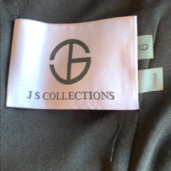 JS Collections | Dresses | Illusion Yoke Asymmetrical Cocktail Dress ...